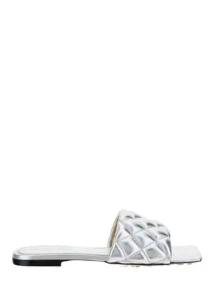 Bottega Veneta Padded Flat Sandals - White