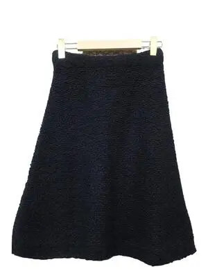 PRADA Prada A-Line Textured Skirt