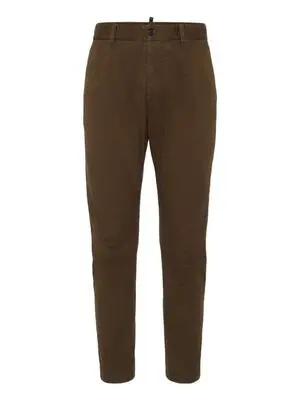 Dsquared2 D2 Sexy Tapered-leg Chino Pants - Beech Brown