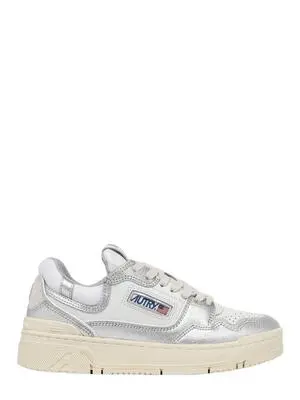 AUTRY Clc Low Top Sneakers - Silver