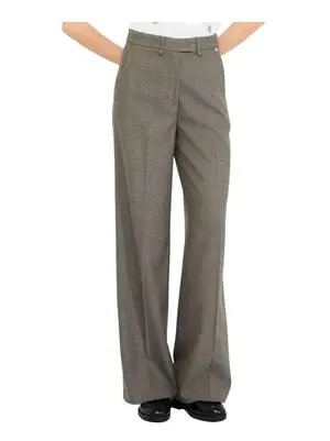 Liu Jo Chevron Pleat Trousers - Gray