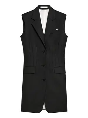 Helmut Lang Waisted Blazer Dress - Black