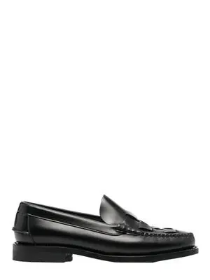 Hereu Round Toe Loafer - Black