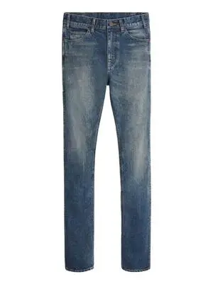 CELINE Celine Skinny Jeans In Trail Wash Denim