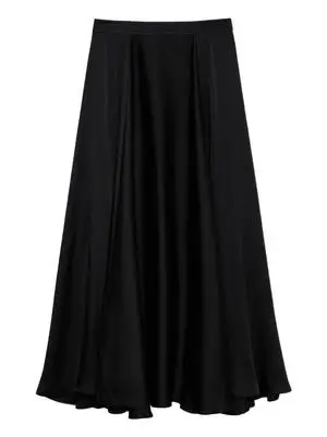 ANINE BING Flared Midi Skirt - Black