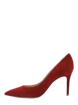 GIANVITO ROSSI Pointed Toe Stiletto High Heels - Red