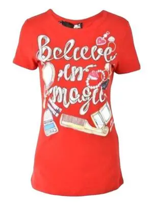 Moschino Graphic Print T-shirt - Orange