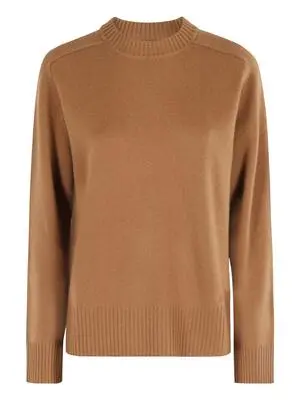 LOULOU STUDIO Crew Neck Sweater - Brown