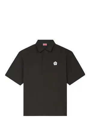 Kenzo Boke Flower 2.0 Embroidered Polo Shirt - Black