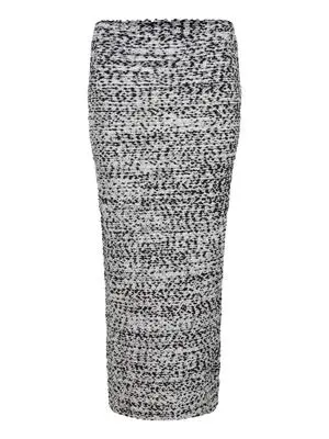 ALBERTA FERRETTI Alberta Ferretti Back Slit Midi Skirt
