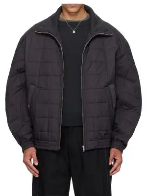 MORDECAI Barakuda Quilted Casual Jacket - Black