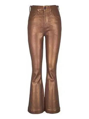 Veronica Beard Veronica Beard Carson Bootcut Jeans Brown