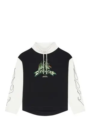 Givenchy Long-sleeved Sweater With Logo Pattern - Black