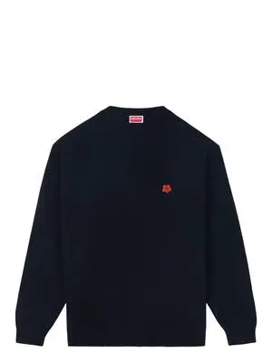 Kenzo Boke Flower Knitted Jumper - Black