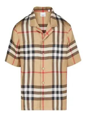 Burberry Vintage Check Short-sleeve Shirt Multicolor