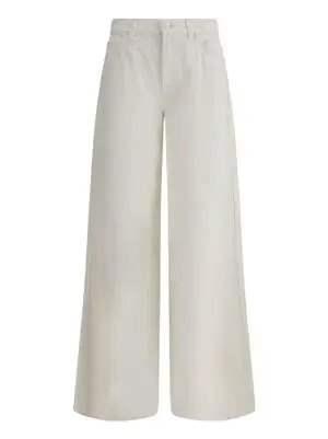 7 For All Mankind Straight-leg Jeans - White