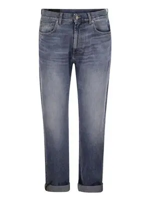 DONDUP Andi Loose Fit Jeans - Gray
