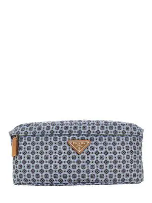 Prada Zipper Waist Bag - Gray