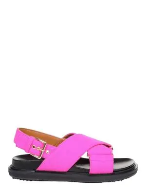 Marni Crossover Strap Sandals - Multicolor