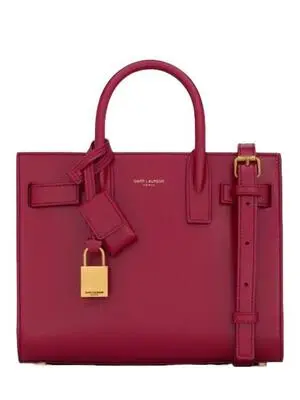 Saint Laurent Sac De Jour Nano Tote Bag - Raspberry Pink