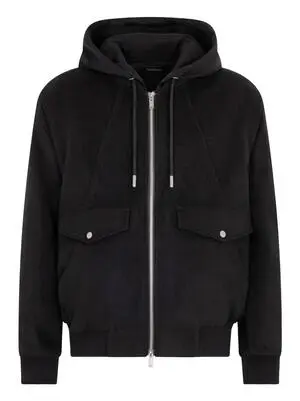 Moose Knuckles Ellington Bomber Jacket - Black