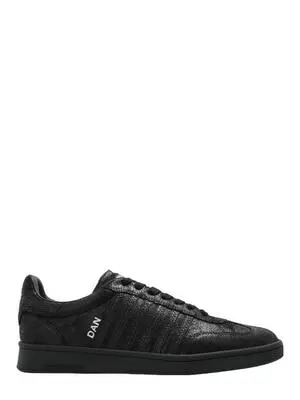 Dsquared2 Boxer Low Up Sneakers - Black