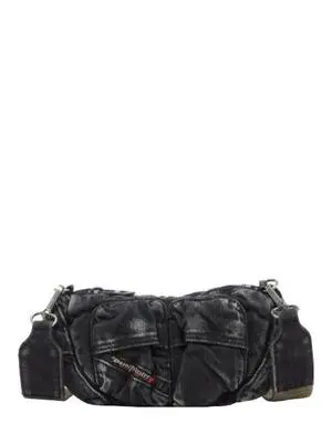 DIESEL® Multi-pocket Small Crossbody Bag - Dark Gray