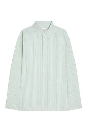 Dries Van Noten Croom Embroidered Shirt - Pistache