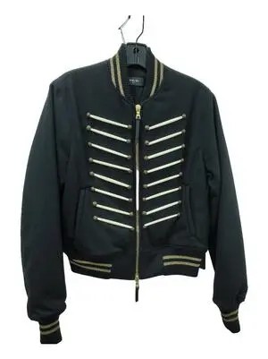 Amiri Embellished Baseball Jacket - Black