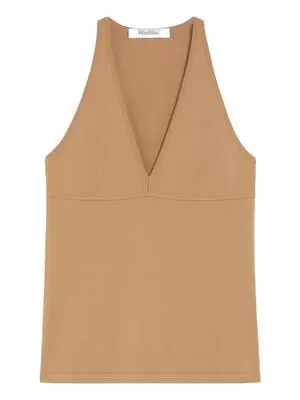 Max Mara V-neck Sleeveless Top - Siena