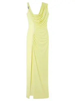 Versace Medusa '95 Draped Gown - Yellow