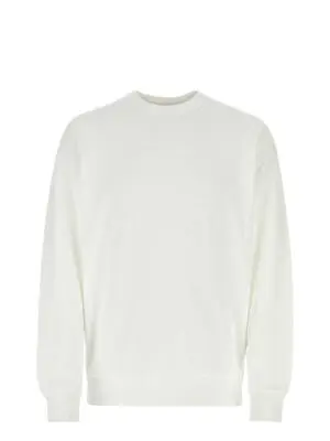 Burberry Embroidered Crewneck Sweatshirt - White