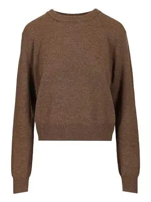LISA YANG Lisa Yang Greer Crewneck Knitted Sweater Green