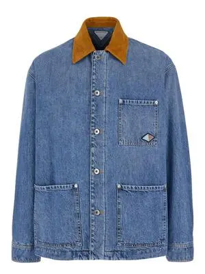 Bottega Veneta Vintage Denim Jacket - Medium Blue