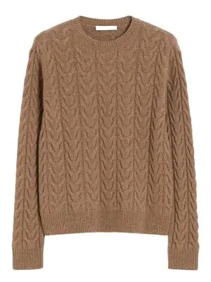 Max Mara Max Mara Aramis Crewneck Jumper Camel