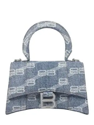 Balenciaga Hourglass Shoulder Bag - Blue