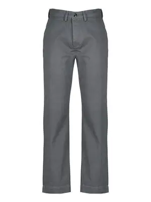 Officine Générale Straight-leg Chino Pants - Gray
