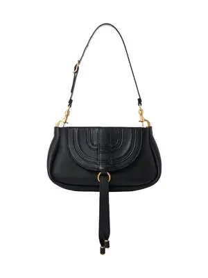 Chloé Marcie Small Shoulder Bag - Black