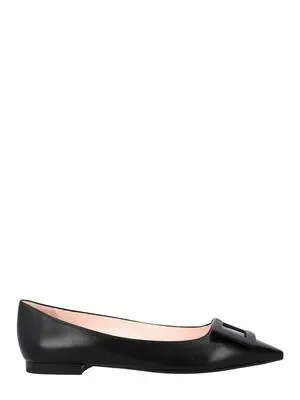 ROGER VIVIER Roger Vivier Gommettine Pointed-Toe Flat