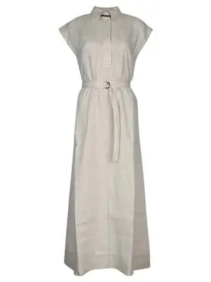 BRUNELLO CUCINELLI Brunello Cucinelli Sleeveless Shirt Dress