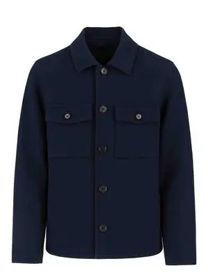 JACOB COHEN Jacob Cohen Long-Sleeved Straight Hem Coat