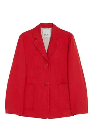 Max Mara Livia Single-breasted Jacket - Red