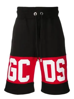 Gcds Logo Band Track Shorts - Black