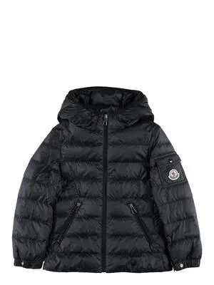 Moncler Quilted Hooded Jacket - Black
