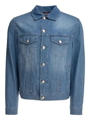 Brunello Cucinelli Lightweight Four-pocket Jacket - Denim