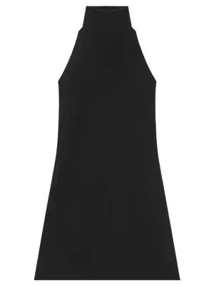 COURREGES Halterneck Mini Dress - Black