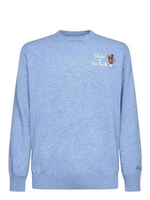 MC2 SAINT BARTH Knitted Jumper - Blue