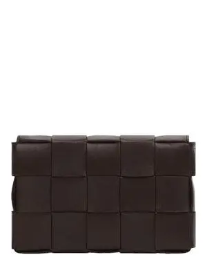 Bottega Veneta Bottega Veneta Cassette Shoulder Bag Brown