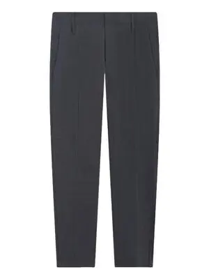 DONDUP Tapered Trousers With Pleats - Black