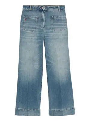 Victoria Beckham Belt Loop Jeans - Blue